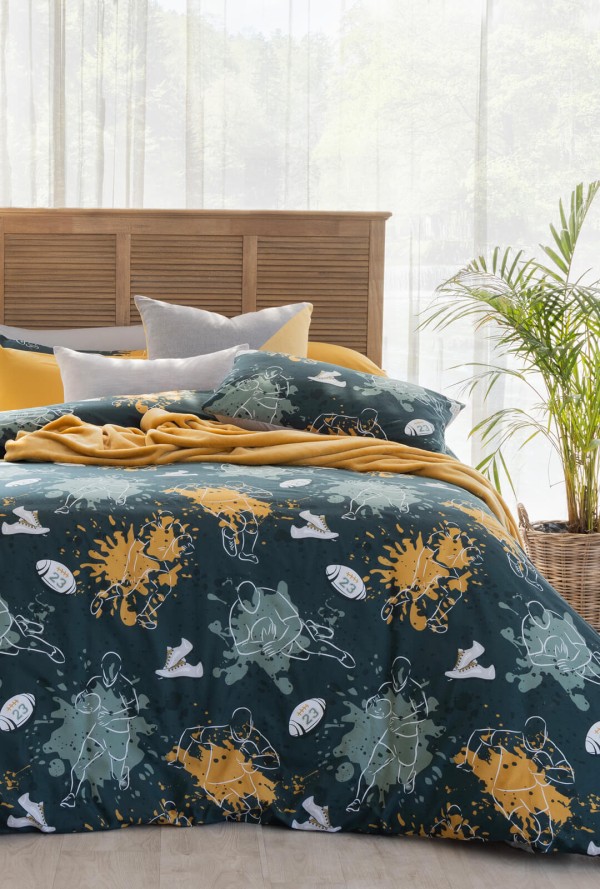 Shop Springboks-inspired Rugby Bedding | Volpes | Volpes