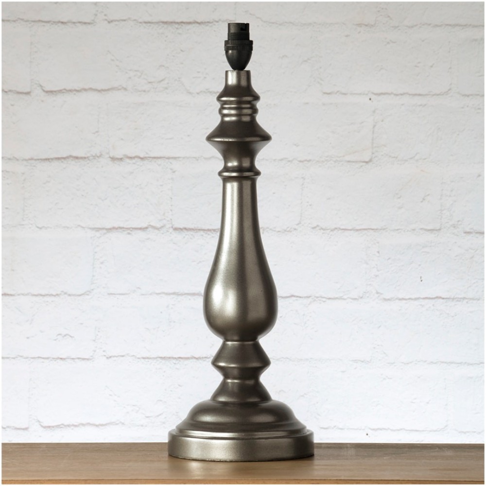 Lamp Stand Danica Silver | Bedroom Furniture | Volpes